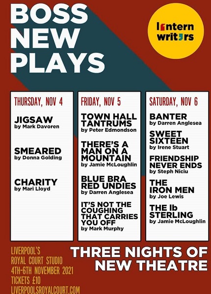 Boss New Plays (Saturday) – Royal Court Studio - North West End UK