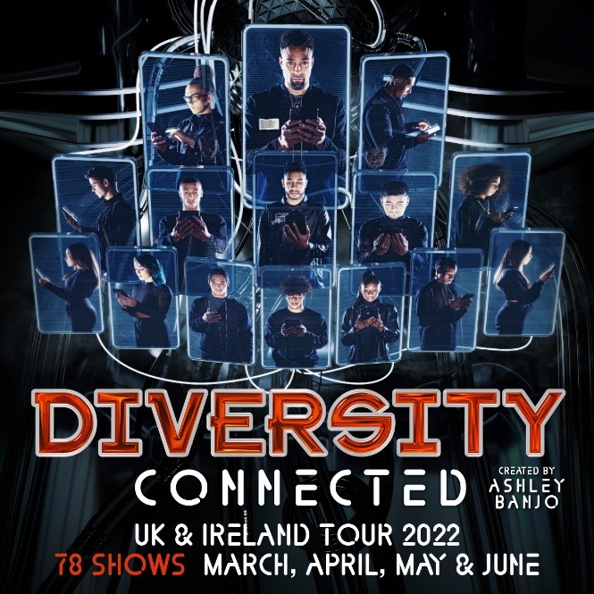 Diversity talk about Connected on tour - North West End UK