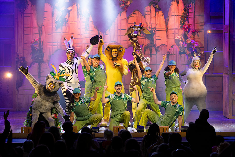 Madagascar The Musical – New Wimbledon Theatre - North West End UK