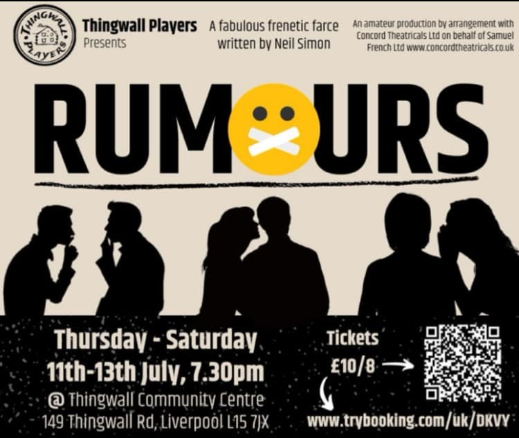 Rumours – Thingwall Community Centre - North West End UK