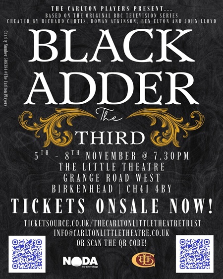 Blackadder the Third - The Little Theatre, Birkenhead - North West End UK